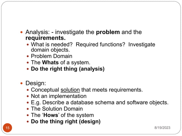 OOAD-Unit1.ppt | Web Development | Internet