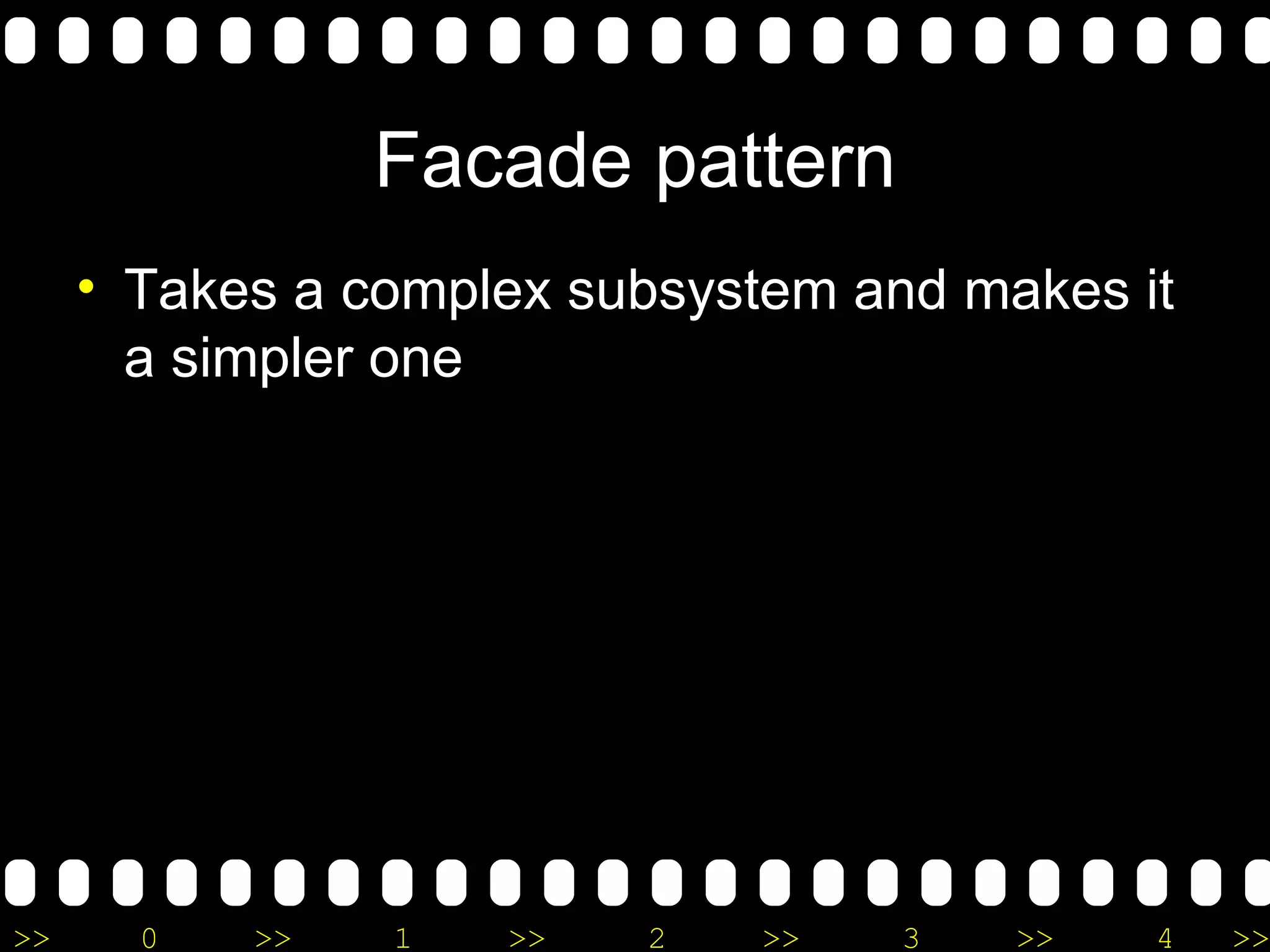 Ooad 2 Interfaces And The Facade Pattern | PPT