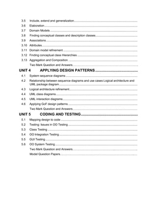 Object Oriented Analysis and Design for R-2013 | PDF