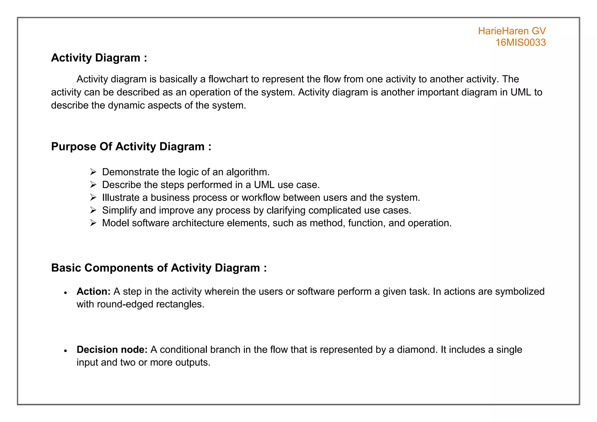 UML Diagrams For Online Course Portal | PDF