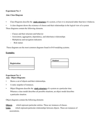 Ooad lab manual | PDF