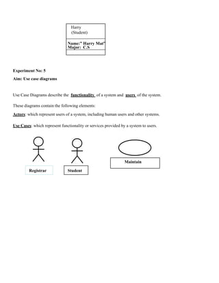 Ooad lab manual | PDF