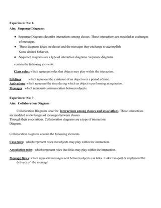 Ooad lab manual | PDF