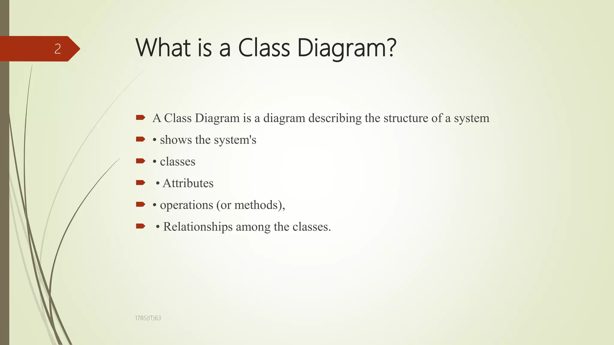 UML Class Diagram Notation | PPT UML Class Diagram Notation | PPT