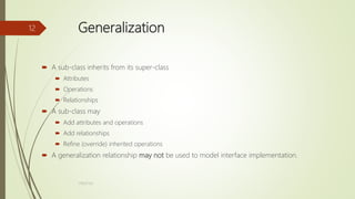 UML Class Diagram Notation | PPTX