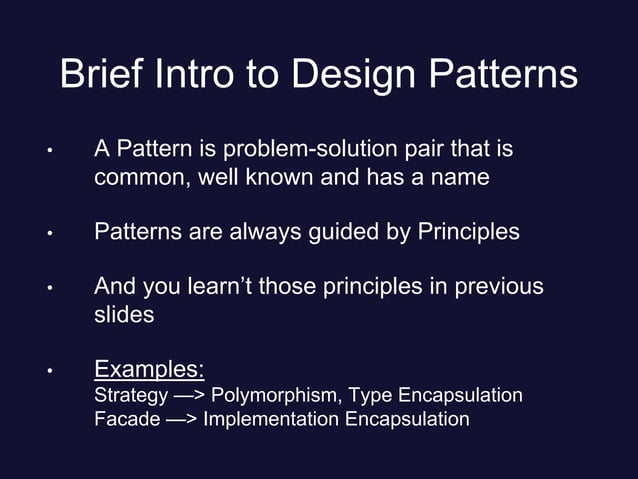 Brief introduction to Object Oriented Analysis and Design | PPT