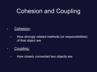 Brief introduction to Object Oriented Analysis and Design | PPT