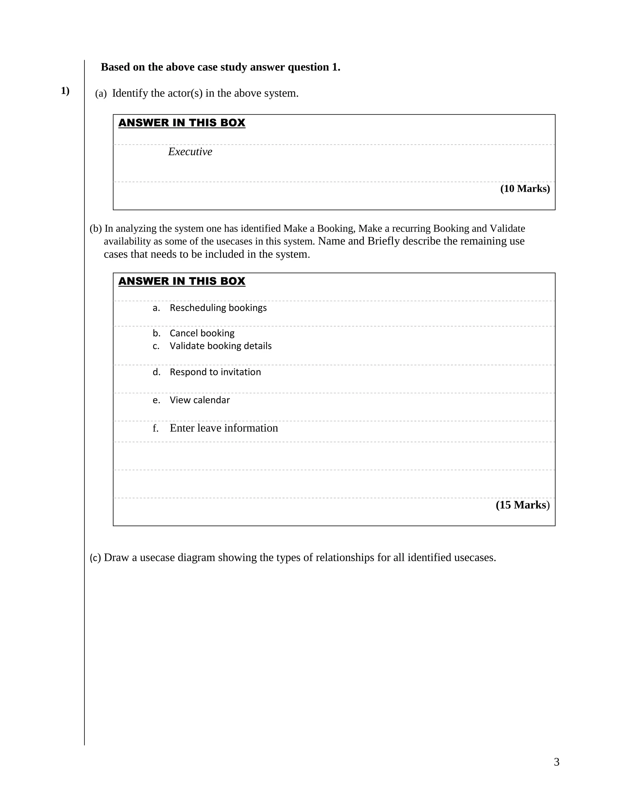 Object-oriented analysis and design - questions and answers | PDF ...
