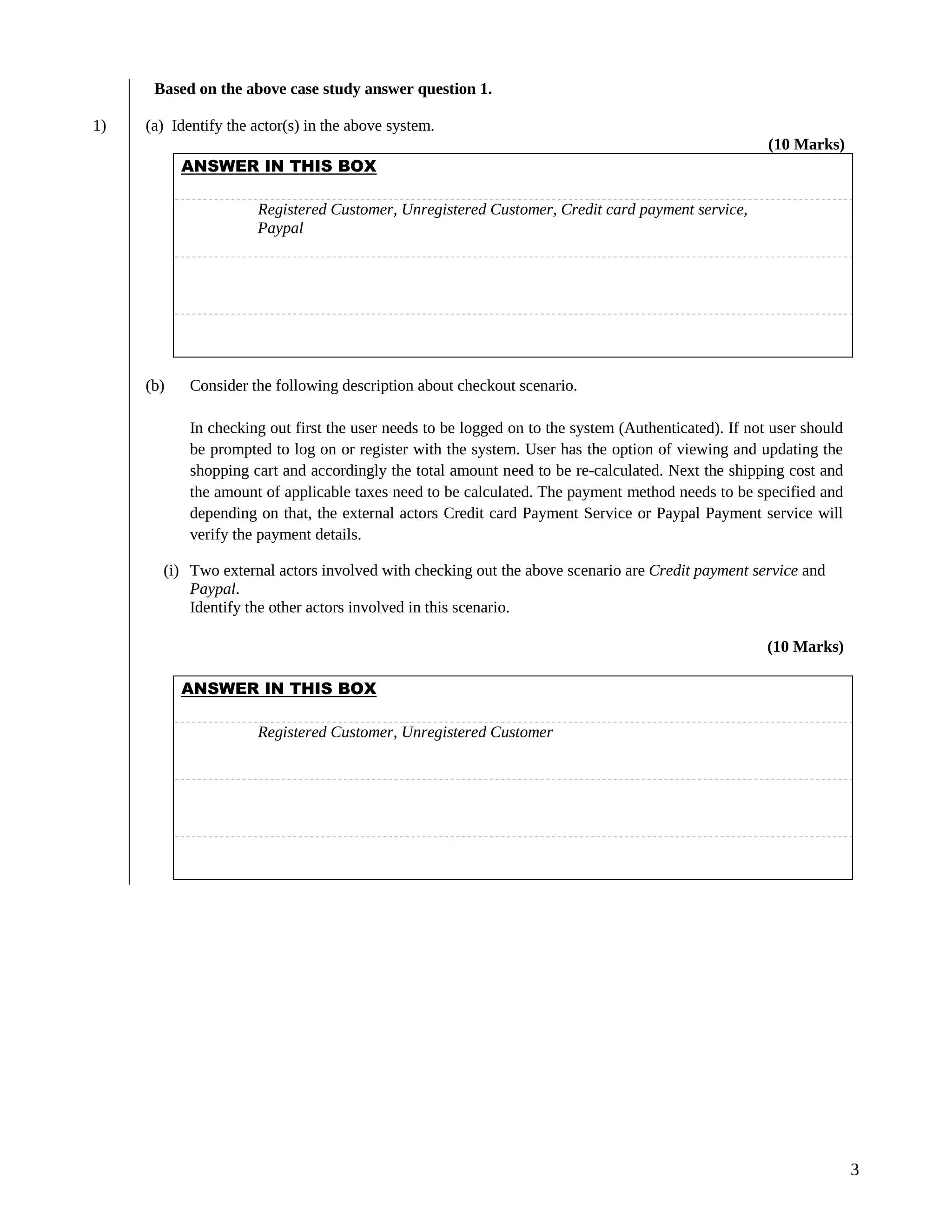 Object-oriented analysis and design - questions and answers | PDF ...