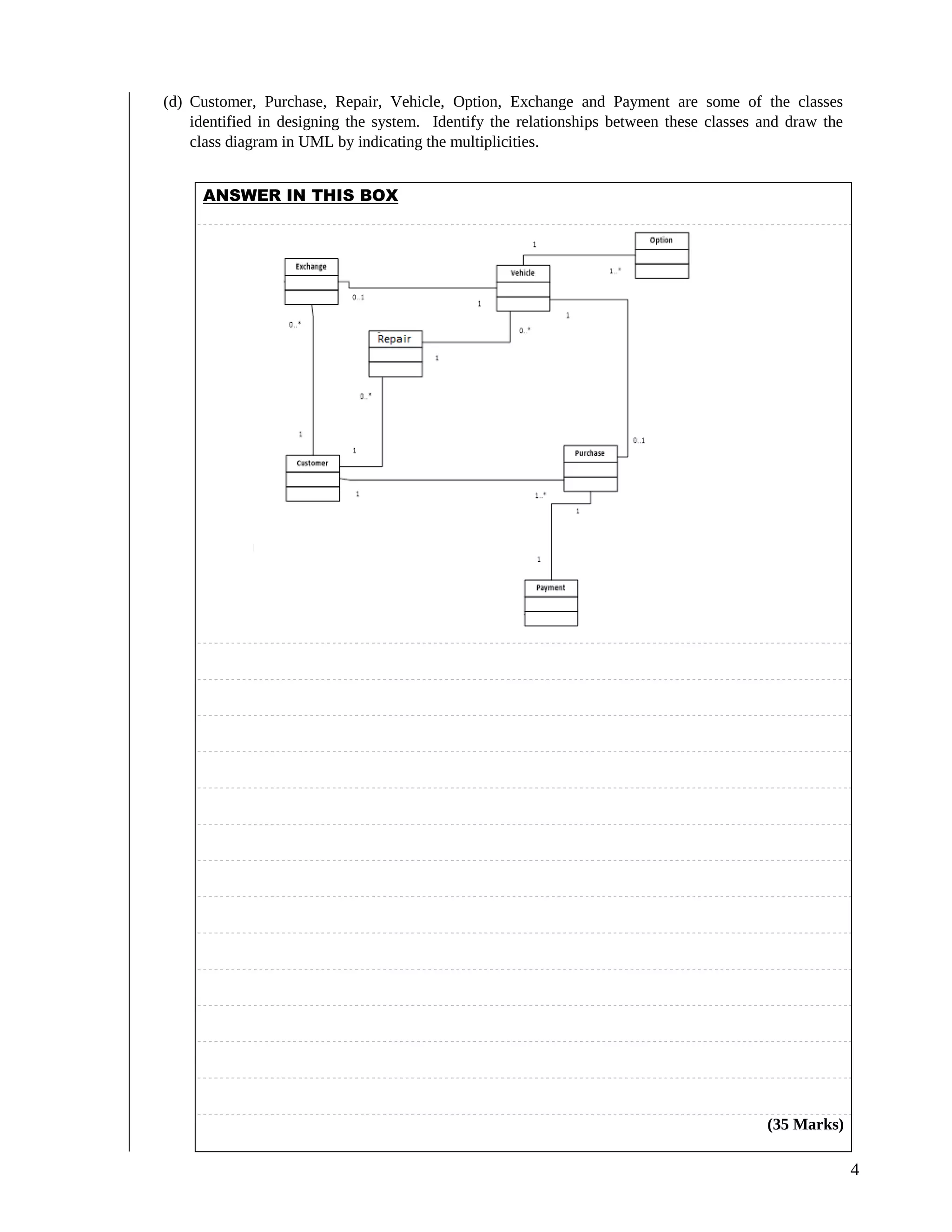 Object-oriented analysis and design - questions and answers | PDF | Credit Cards | Personal Debt