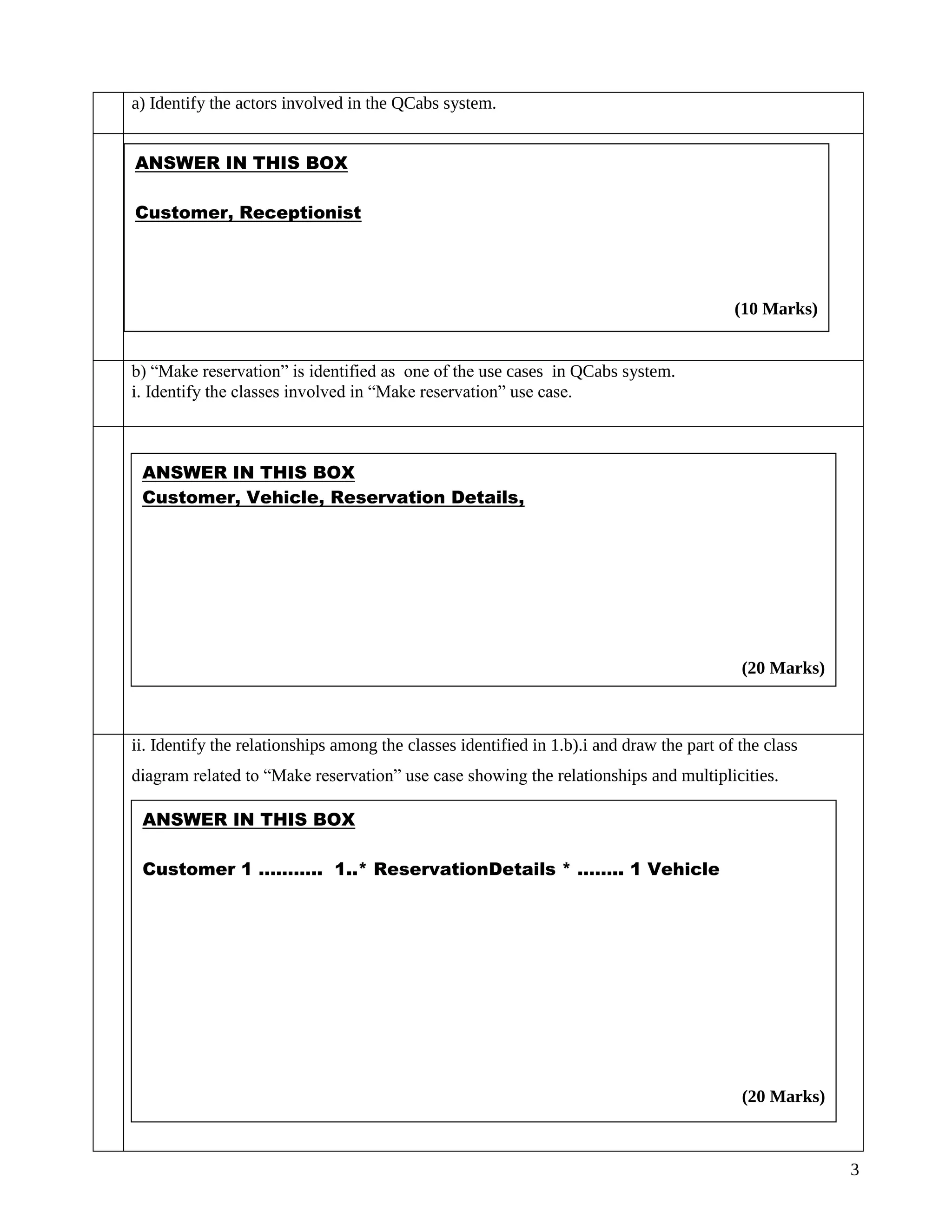 Object-oriented analysis and design - questions and answers | PDF