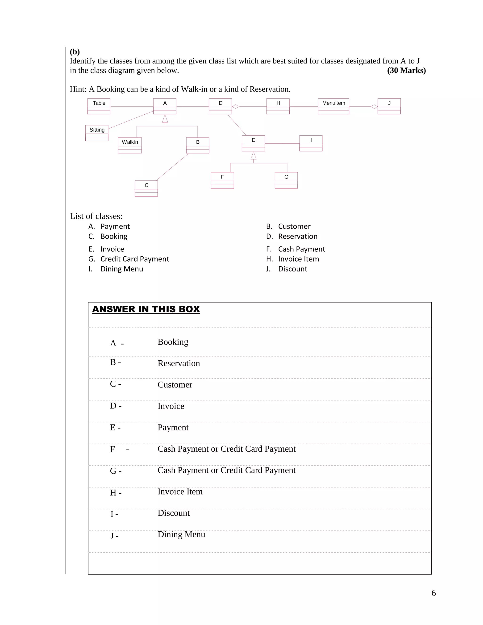 Object-oriented analysis and design - questions and answers | PDF ...