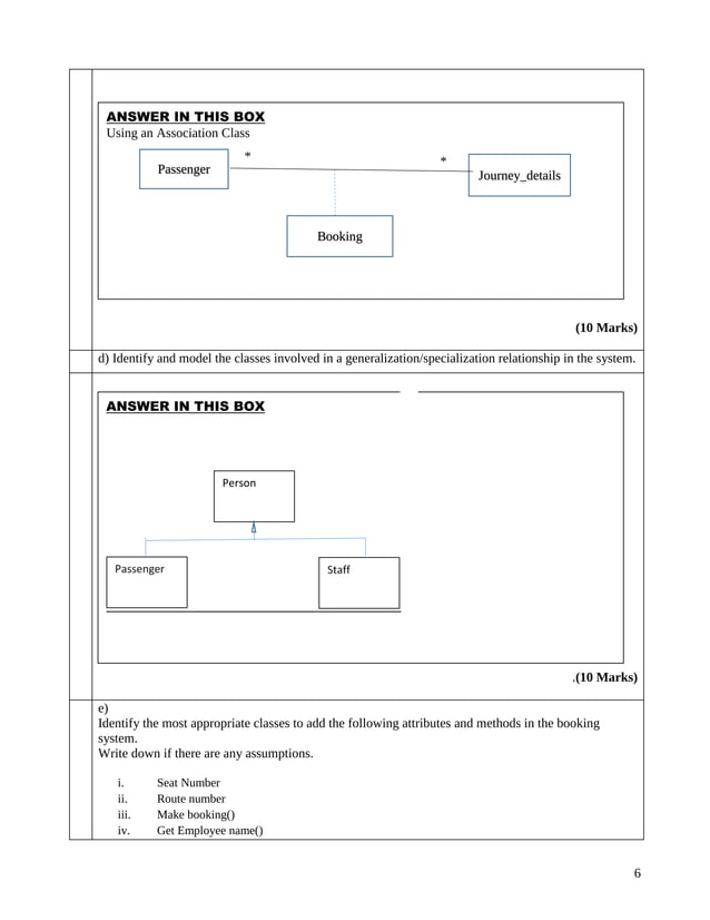 Object-oriented analysis and design - questions and answers | PDF
