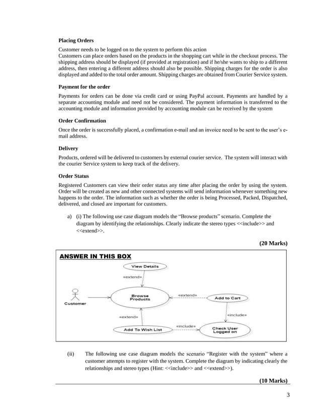 Object-oriented analysis and design - questions and answers | PDF