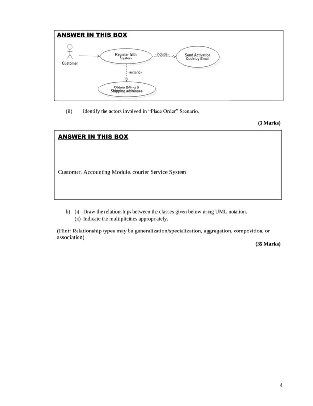 Object-oriented analysis and design - questions and answers | PDF