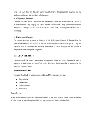 Object-Oriented Analysis and Design report | PDF