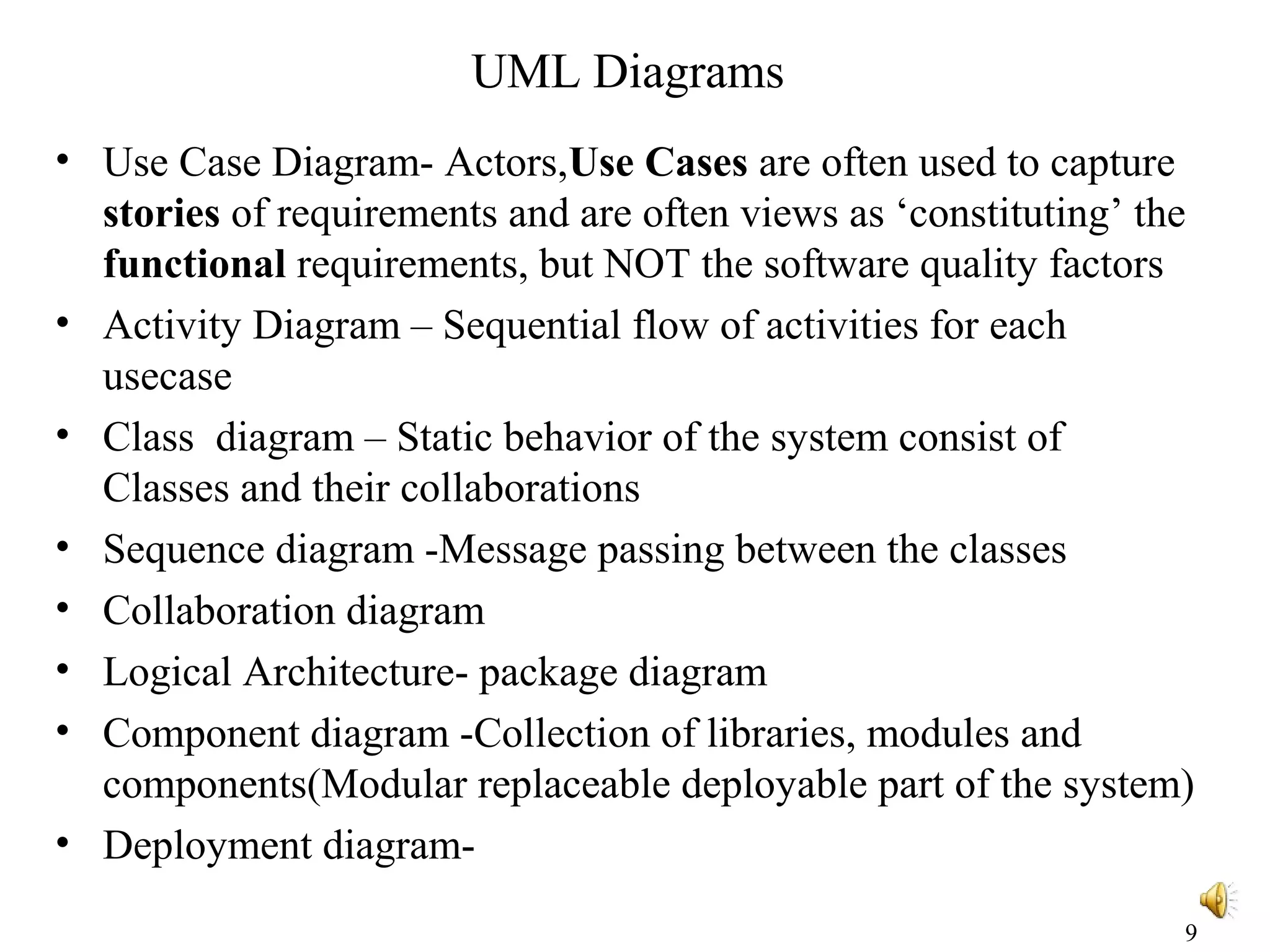 Object Oriented Analysis And Design Overview Ppt