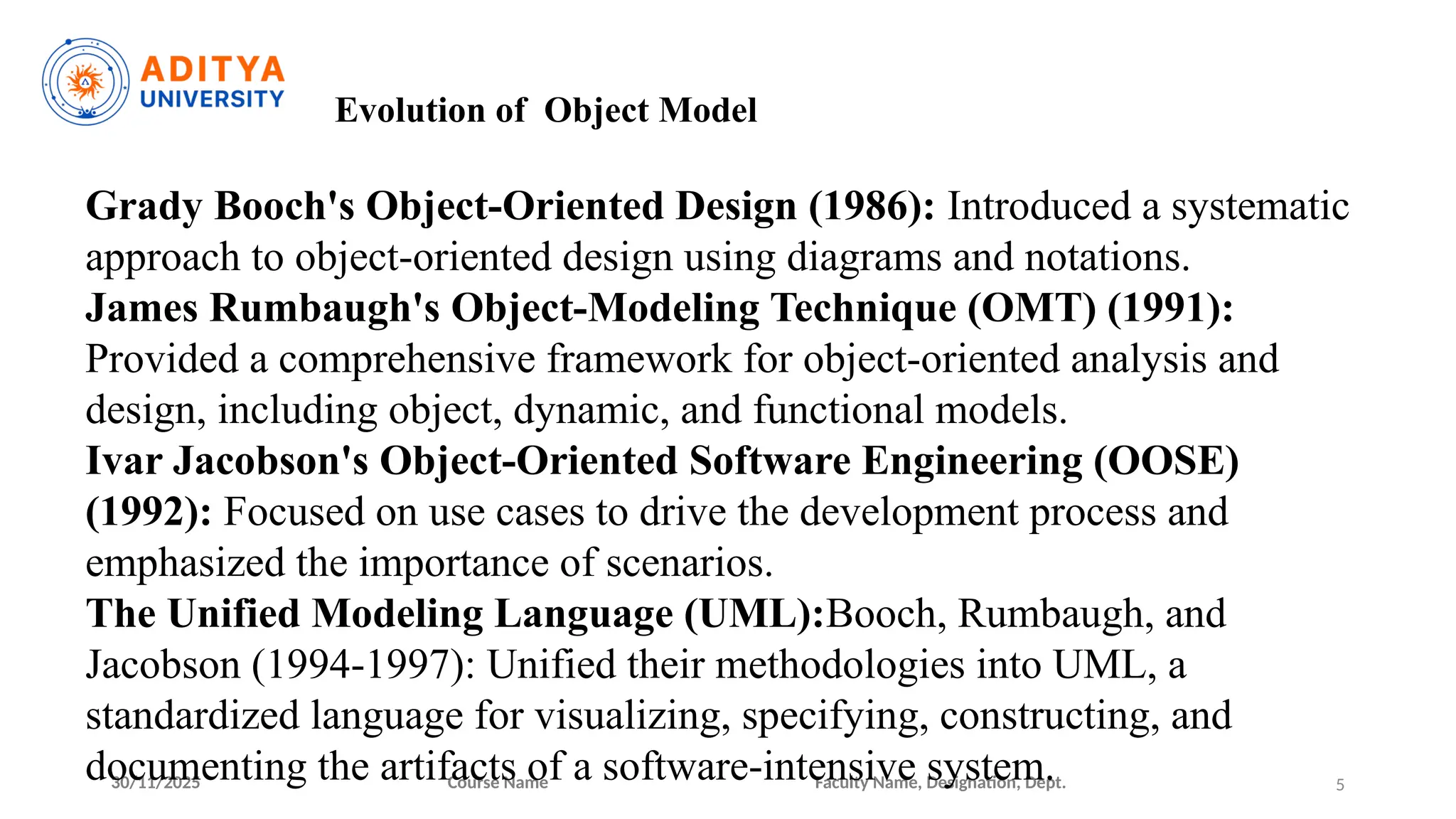 object oriented analysis and design power point | PPTX