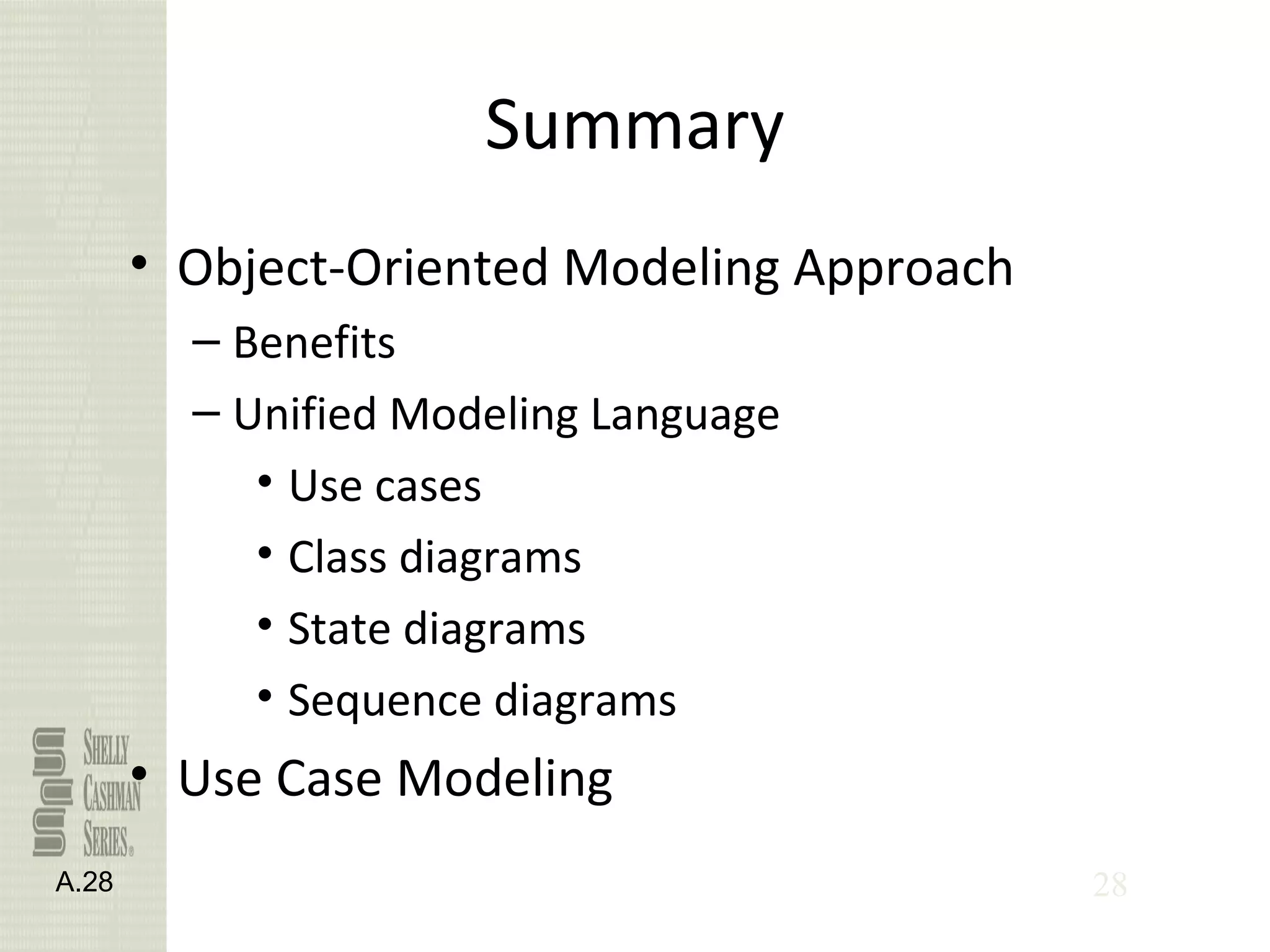 OOAD UNIT I UML DIAGRAMS | PPT