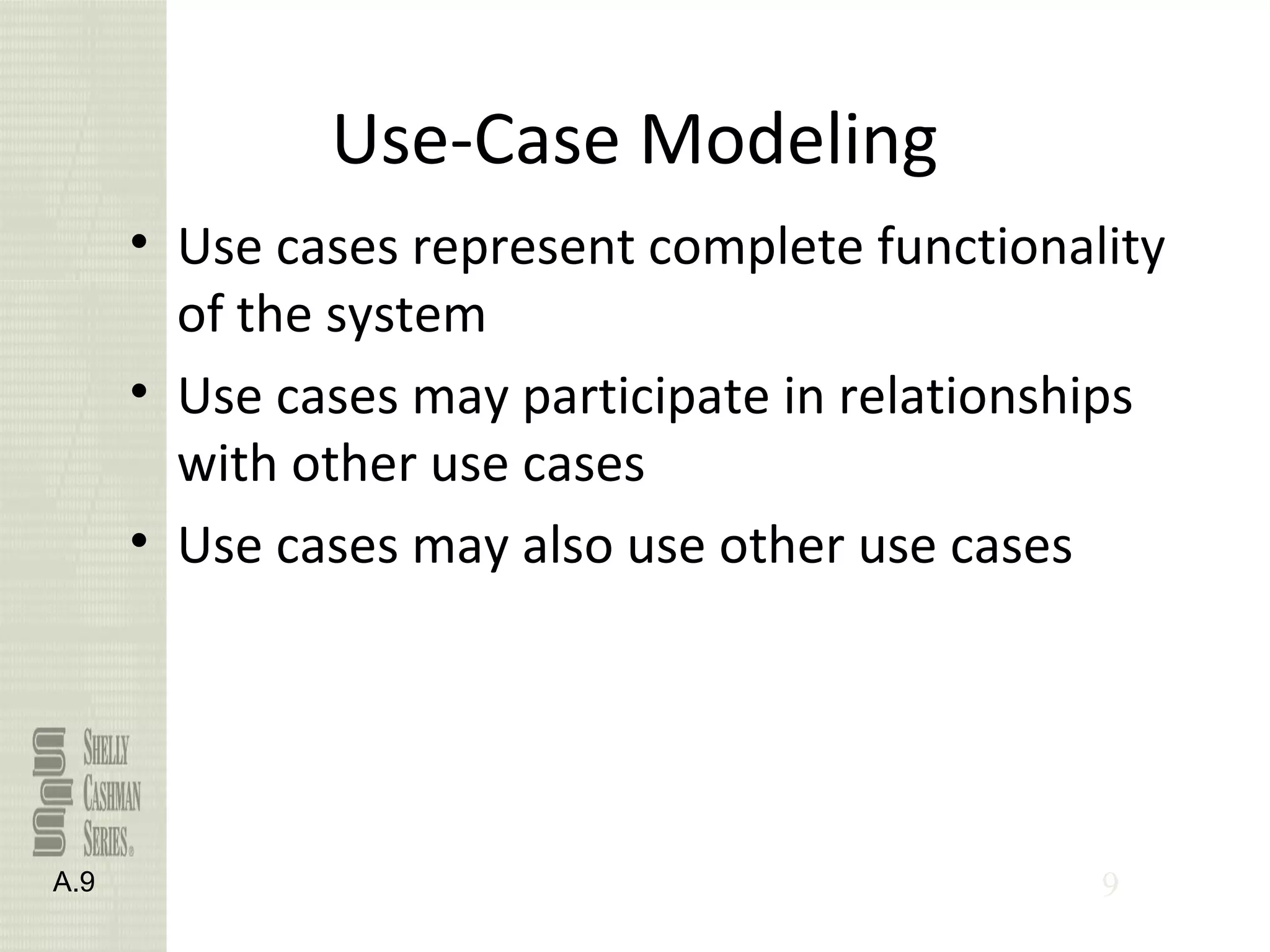 OOAD UNIT I UML DIAGRAMS | PPT