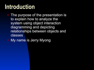 OOAD with UML (Interaction Diagramming) | PPT