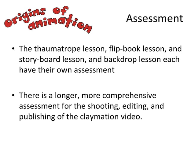 Origins of Animation GAEA Presentation | PPT