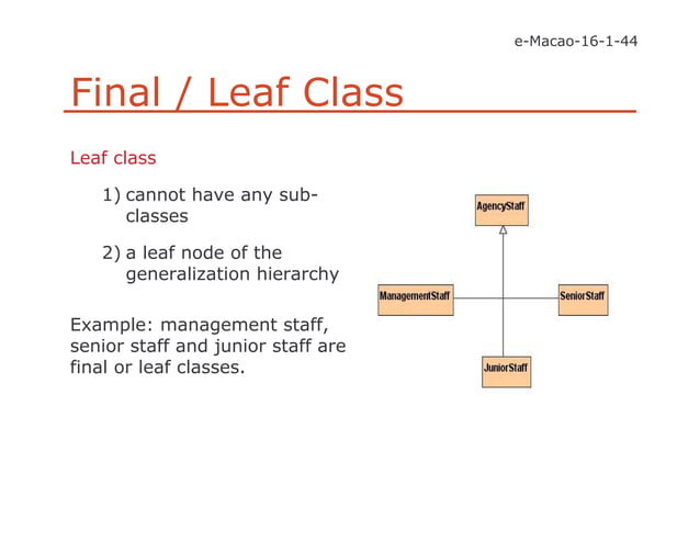 Oo Analysis And Design Using Uml Ppt 7041