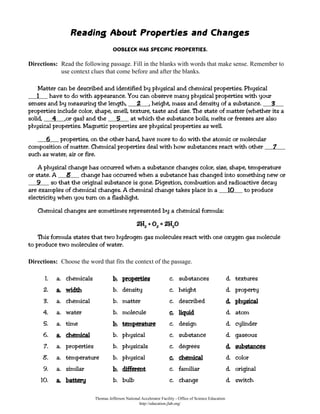 Oobleck Experiment | PDF