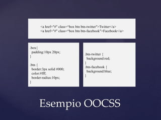 OOCSS con SASS Intro | PPTX