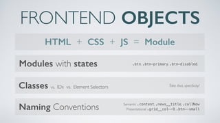 OOCSS Lightening Talk | PPT