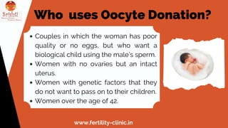 Oocyte donation or Egg donation | PDF