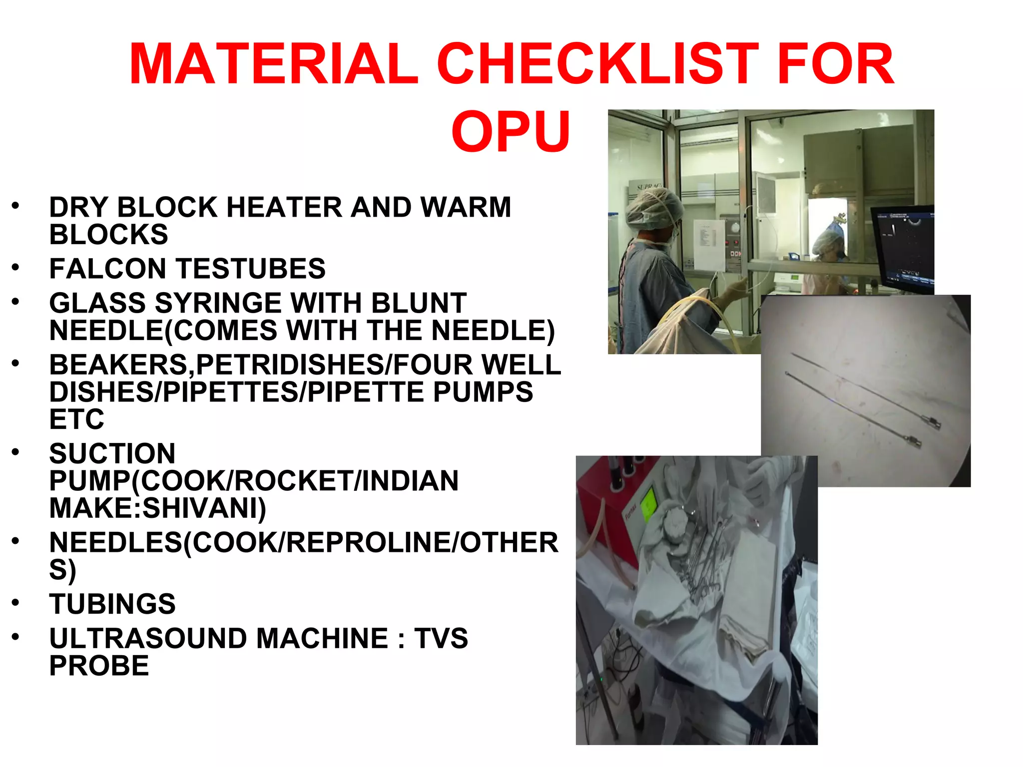 Oocyte retrival | PPT