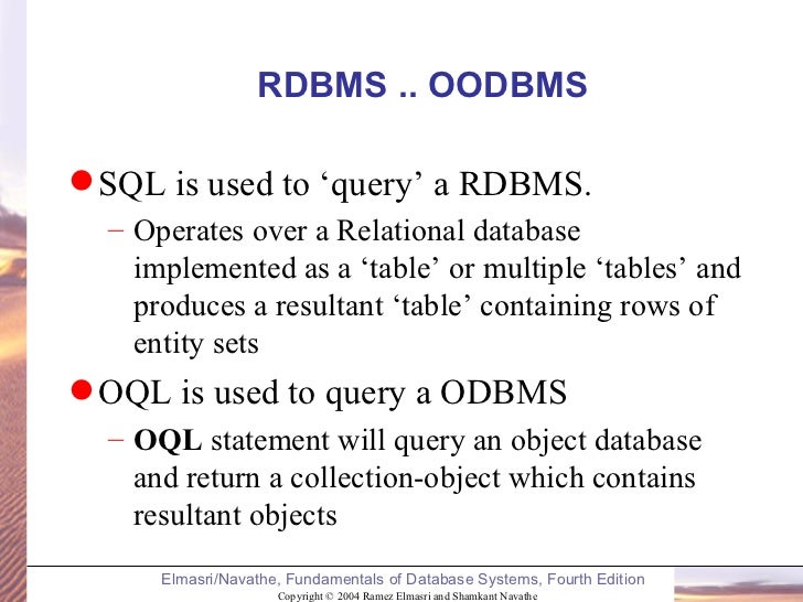 Oodbms Ch 20