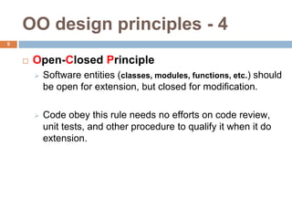 OO design principle | PPT