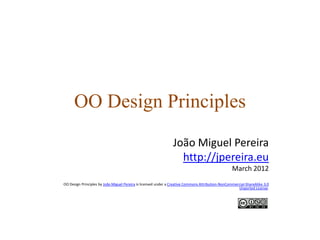 OO design principles | PPT