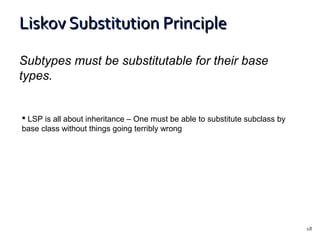 OO design principles & heuristics | PPT