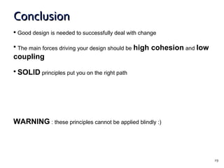 OO design principles & heuristics | PPT