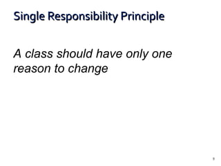 OO design principles & heuristics | PPT