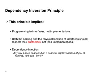 Object-oriented design principles | PDF | Programming Languages | Computing