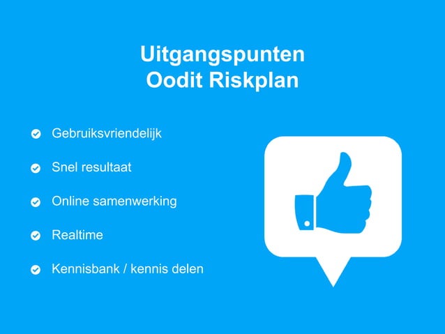 Oodit riskplan slideshare | PPT