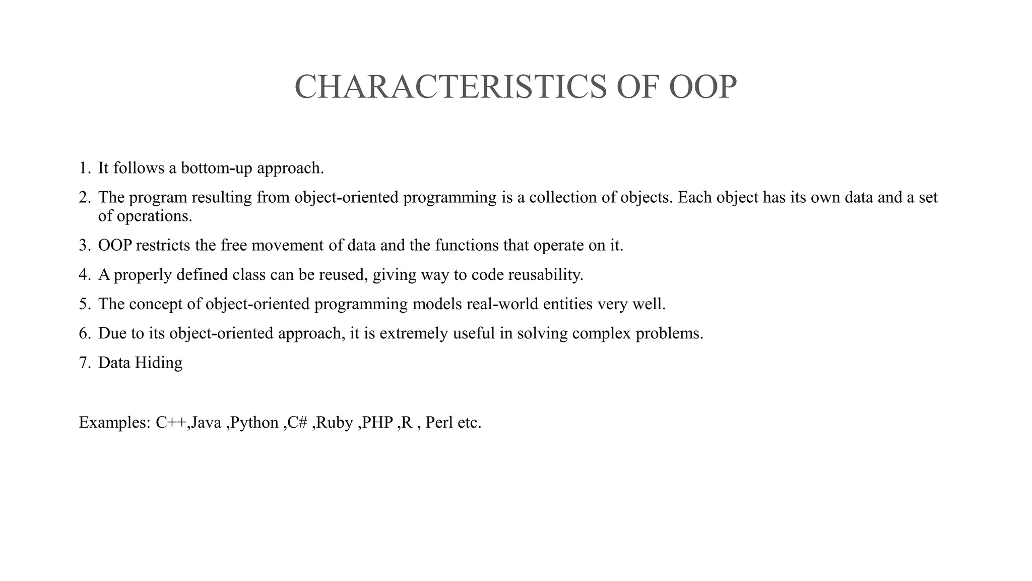 OODJ-MODULE 1.pptx | Programming Languages | Computing