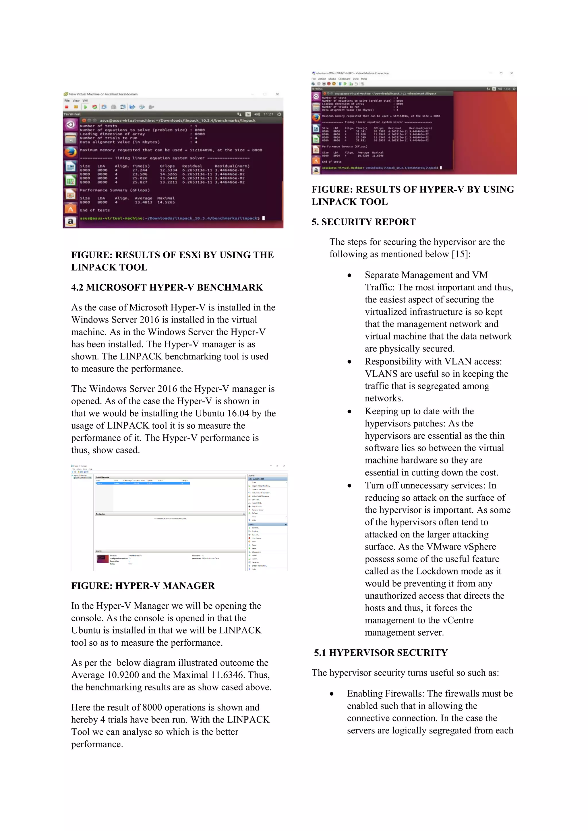 Processor Virtualization Comparison VMWare ESXi vs Microsoft Hyper-V | PDF