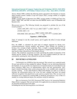 Oo estimation through automation of the predictive object points sizing metric | PDF