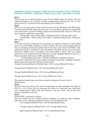 Oo estimation through automation of the predictive object points sizing metric | PDF