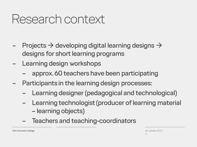 A learning design methodology (OOFHEC2017) | PPT