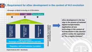 Development of Vietnam' e-Government towards Digital Government | PDF