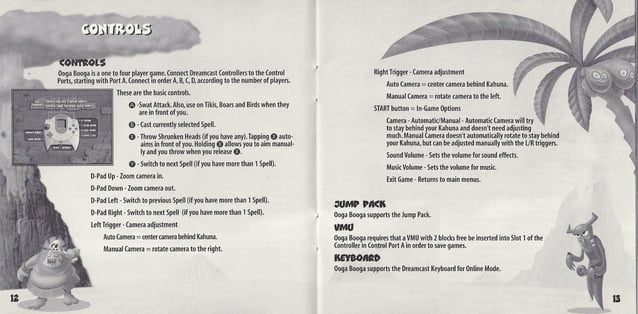 Ooga booga manual ntsc dreamcast | PDF