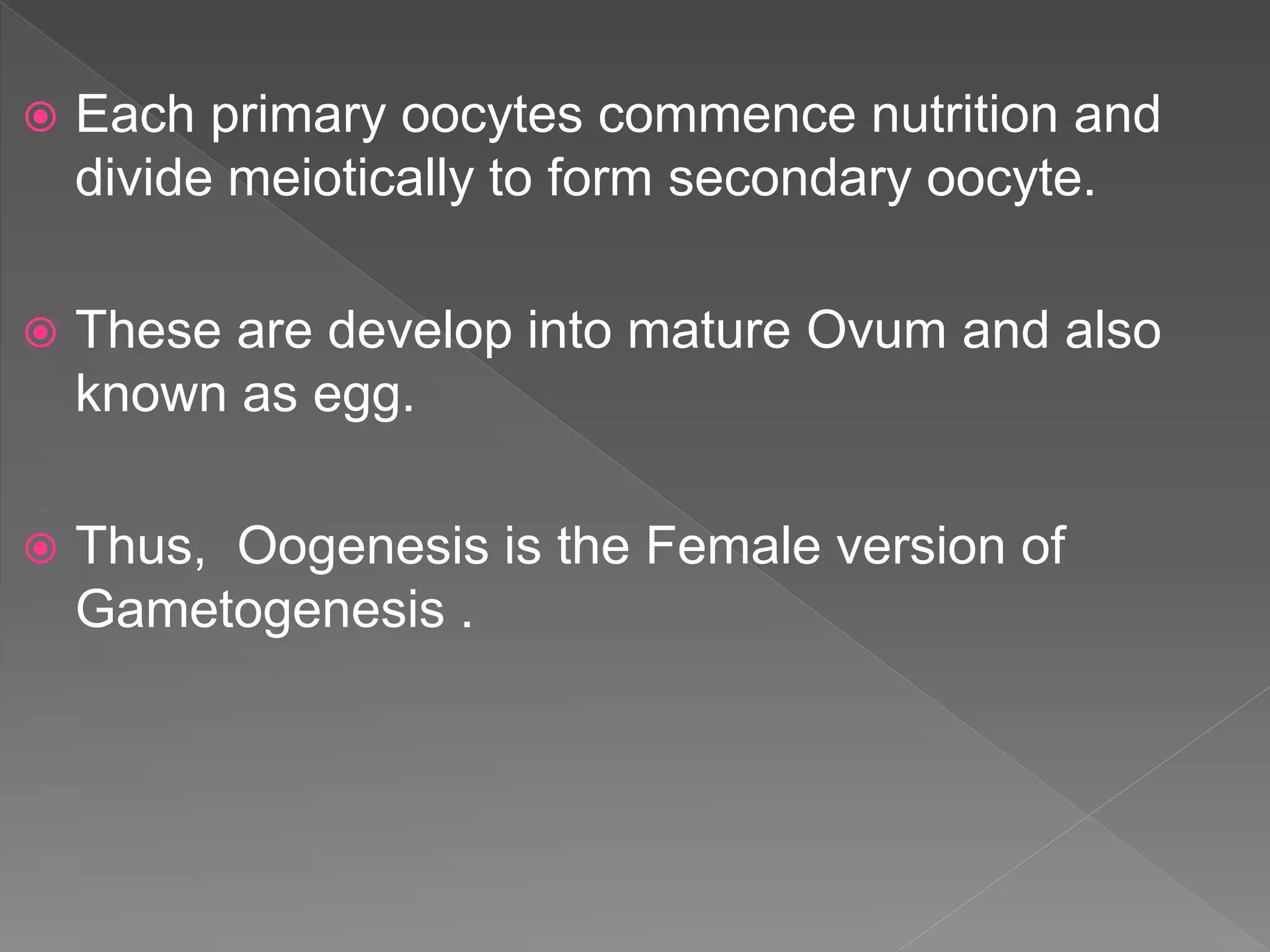 Oogenesis | PPTX