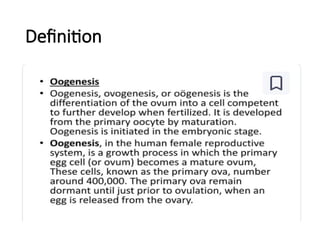 Oogenesis and associated notes to students..pptx