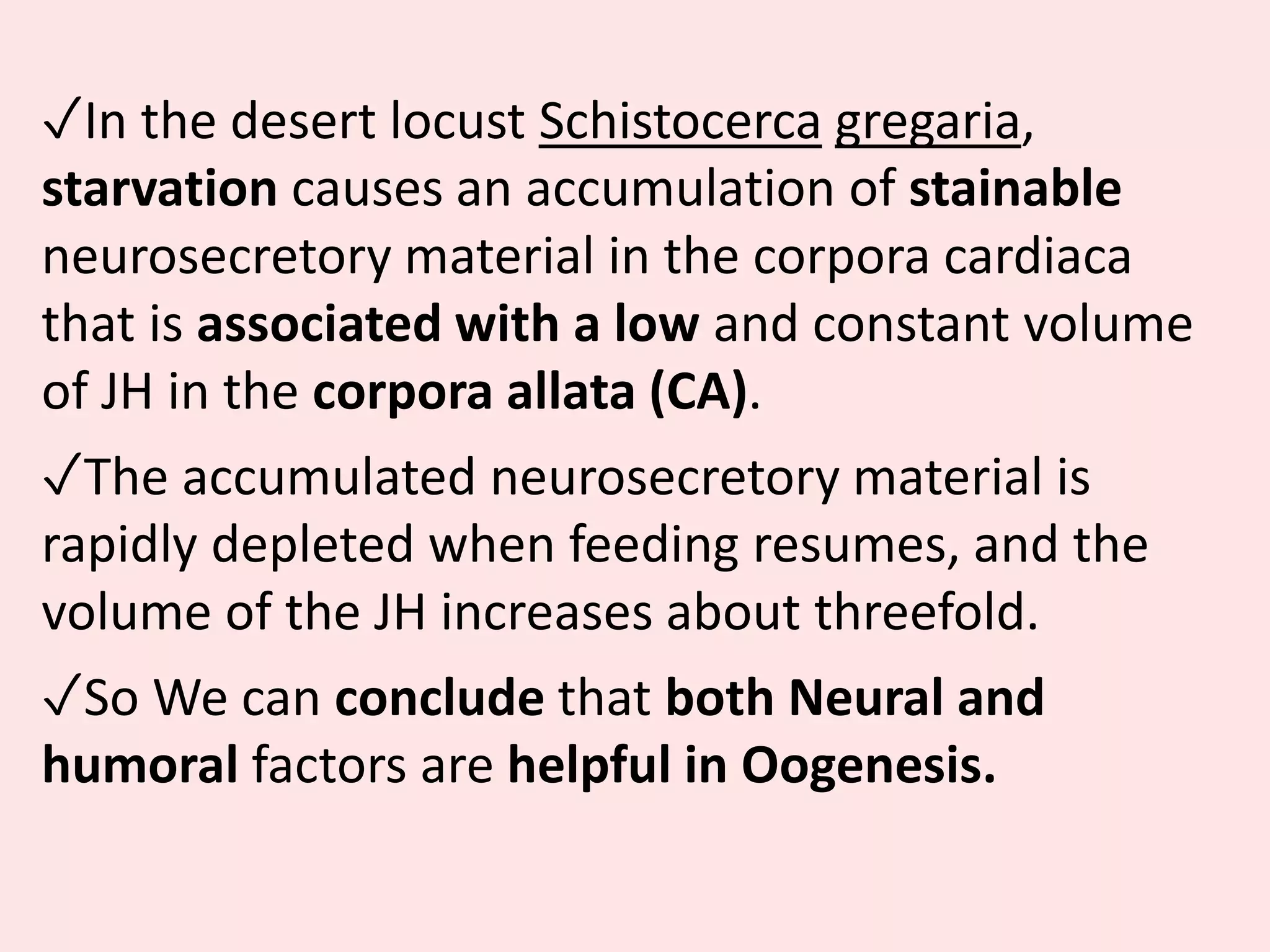 Oogenesis in Insects, Histology, Types of Ovarioles & Nourishment.pptx